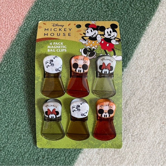 Disney | Kitchen | 6pack Disney Mickey Minnie Magnetic Bag Clips | Poshmark